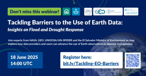 June Webinar: Tackling Barriers to the Use of Earth Data in Flood and Drought Response – EOTEC ...