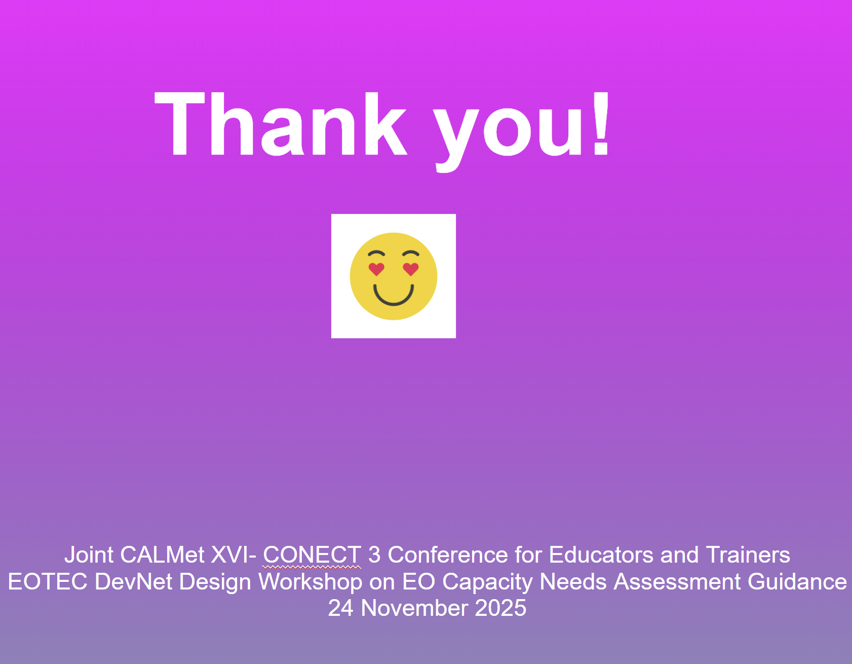 Calmet EO Guidance workshop nov 24 2025 2 – EOTEC DevNet